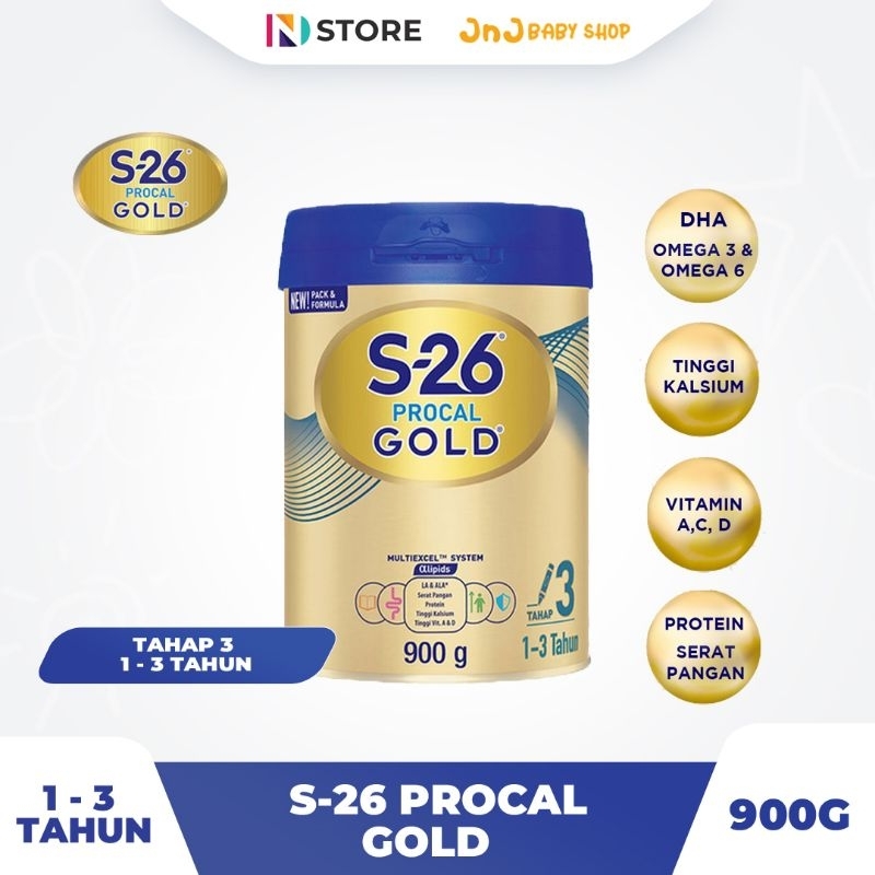 Jual S26 / S-26 Procal Gold Tahap 3 900 gr kemasan Baru | Shopee Indonesia