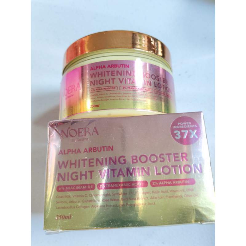 Jual [ORI] Noera Alpha Arbutin 250ml Whitening Booster Night Vitamin ...