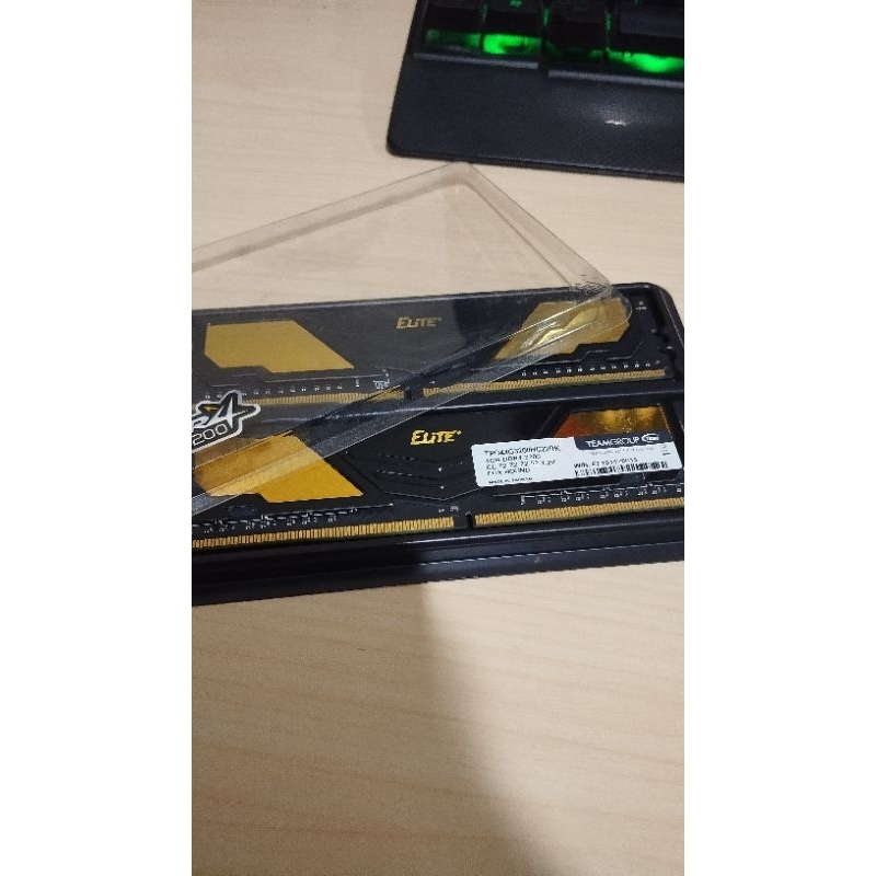 Jual Ram DDR4 2x4GB (8GB) 3200Mhz Teamgroup Elite edisi upgrade ...