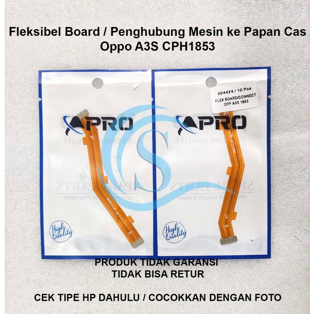 Jual Fleksibel Board Oppo A3S CPH1853 Penghubung mesin ke papan cas ...
