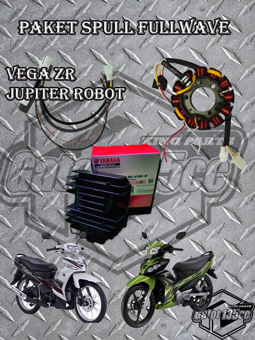 Jual Paket Spul fullwave Vega ZR, Jupiter Z Robot set Kiprok Nmax ...
