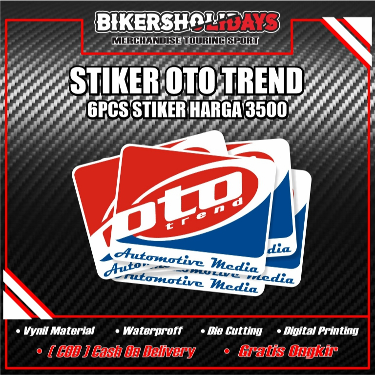 Jual stiker oto trend/stiker racing logo oto trend | Shopee Indonesia