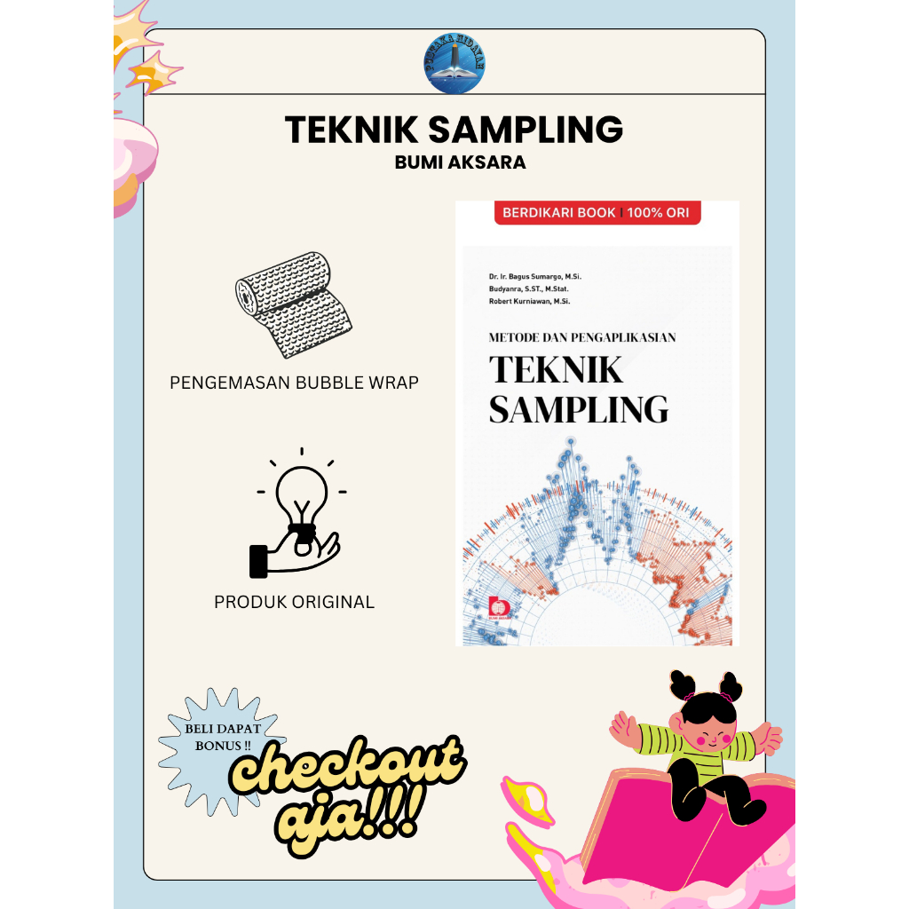 Jual Buku Metode dan Pengaplikasian Teknik Sampling - Bagus Sumargo - Bumi Aksara | Shopee Indonesia