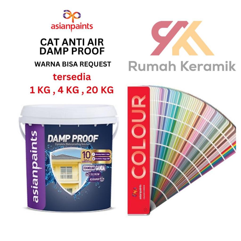 Jual DAMP PROOF Asian Paints Waterproofing Paint 20 Kg | Cat Tembok ...