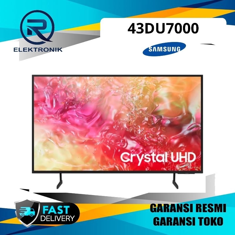 Jual Samsung 43DU7000 Smart Tv 43 Inch Crystal UHD 4K New 2024 43DU7000 ...