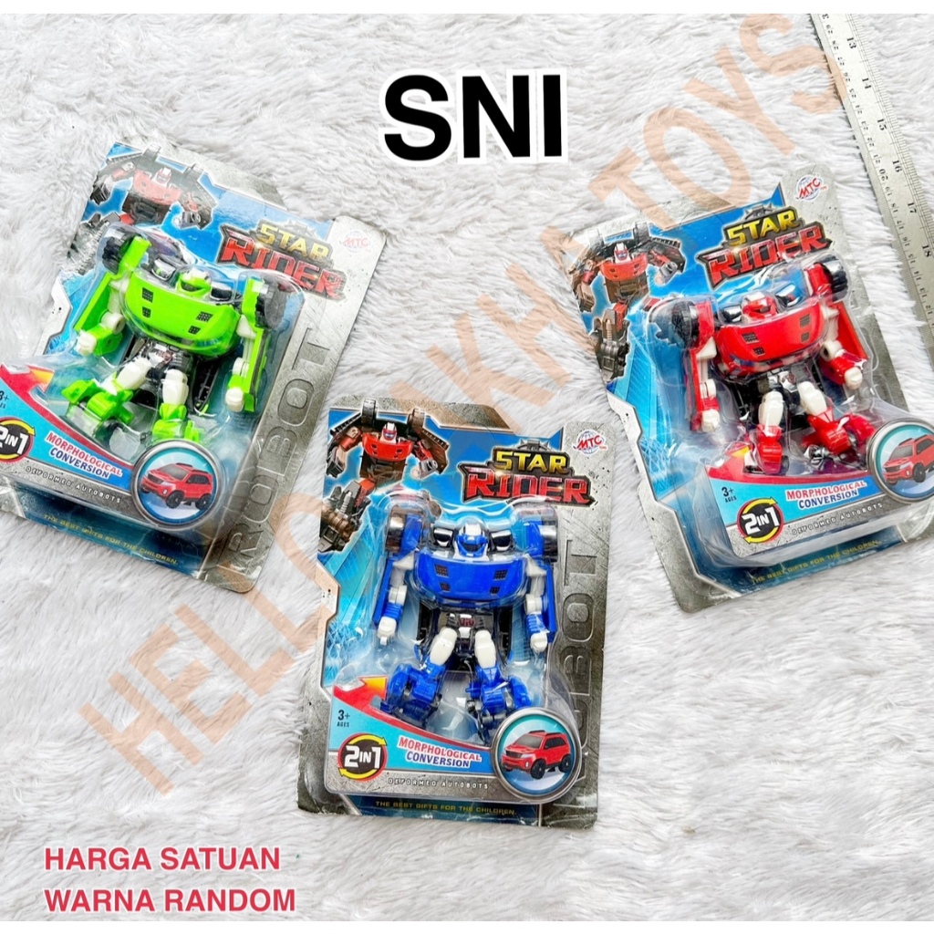 Jual MAINAN NO. MD3492 2 IN 1 2IN1 MORPHOLOGICAL CONVERSION STAR RIDER ...