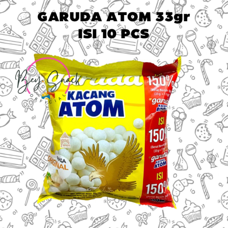 Jual GARUDA ATOM MANIS / SUKRO -33gr ( ISI 10 PCS) | Shopee Indonesia