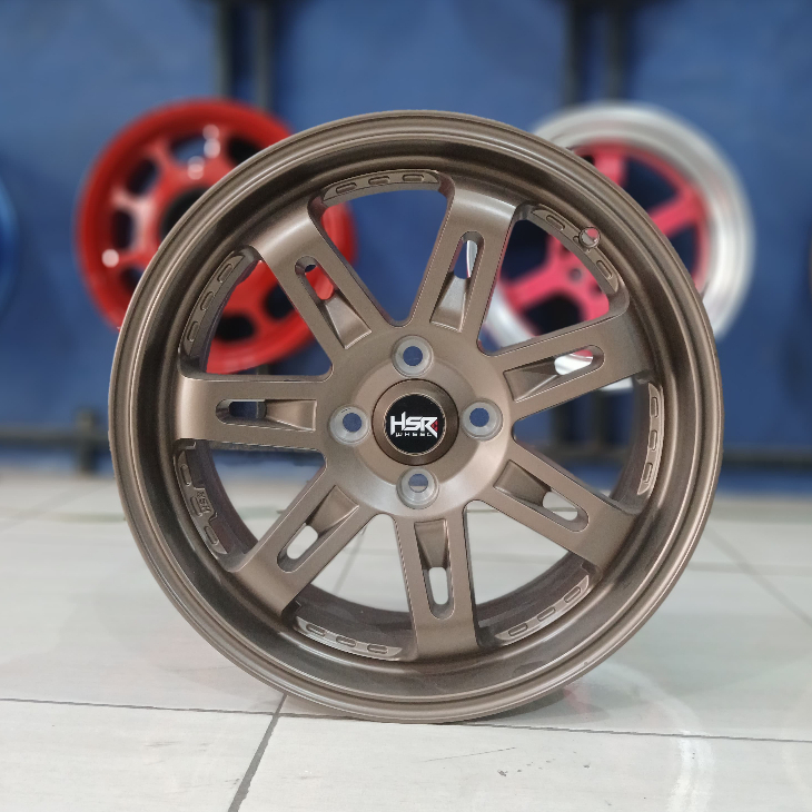 Jual Velg Daimon HSR R16 Lubang 4X100 Lebar 7 Untuk Mobil Jazz Brio Sigra Agya Vios Yaris ...