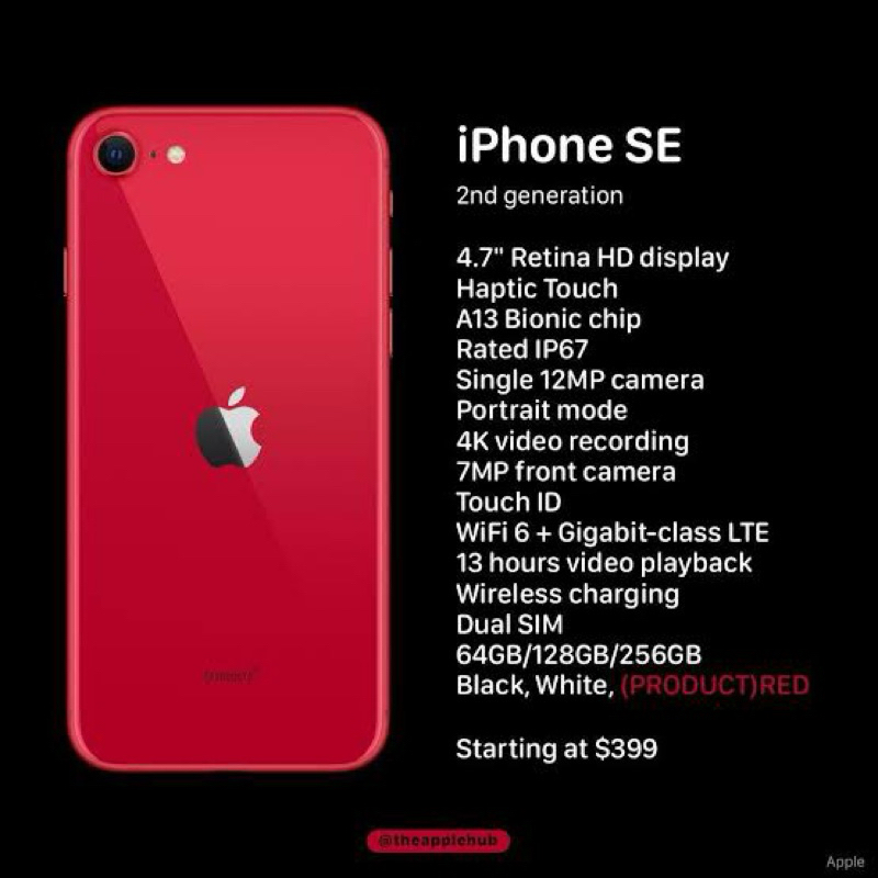 Jual IPHONE SE 2 2020 64GB SECOND MULUS NORMAL IP SE 2 | Shopee Indonesia