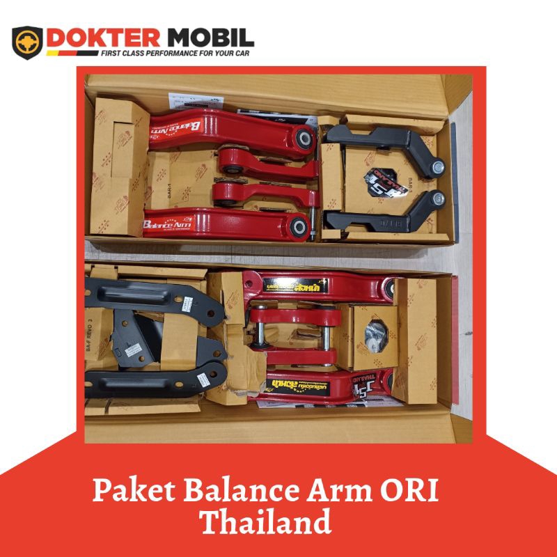 Jual Paket Front Rear Balance Arm JS1 Original Thailand Pajero/Fortuner ...