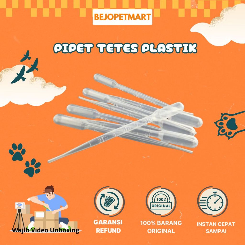 Jual PIPET TETES PLASTIK / PIPET PLASTIK / Pipet Tetes Alat ...