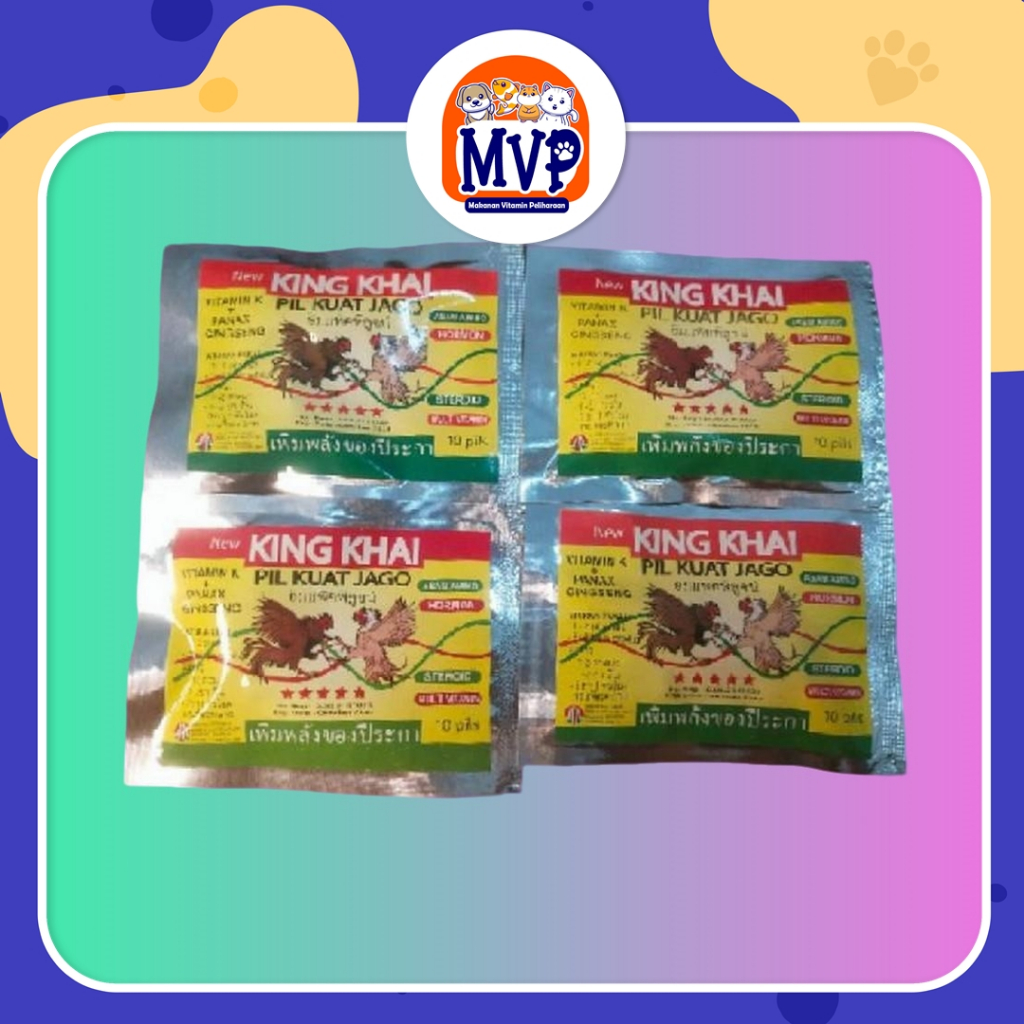 Jual King Khai Ayam 10 Capsul - Pil Kuat Ayam Jago - Steroid dan Hormon ...
