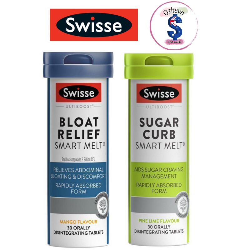 Jual Swisse Bloat Relief Smart Melt 30 Tablets / Swisse Ultiboost Sugar Curb Smart Melt 30 ...