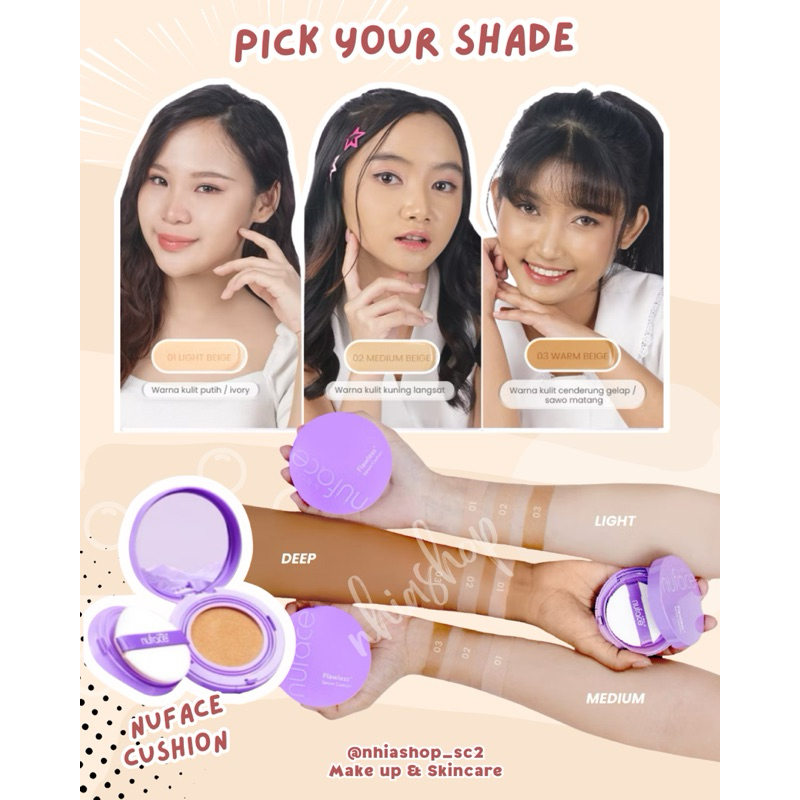 Jual NHIASHOP-NUFACE CUSHION | Shopee Indonesia