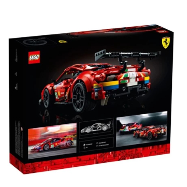 Jual ASLI LEGO Technic 42125 Ferrari 488 GTE AF Corse #51 Car Model ...