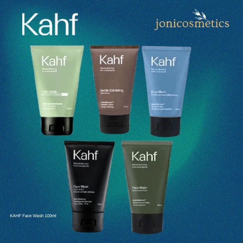 Jual KAHF Face Wash 100ml •|• Sabun Wajah Kahf all Variant | Shopee ...