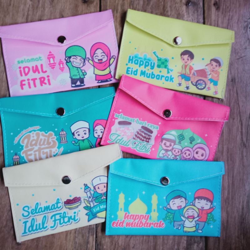 Jual (120pcs)Grosir Amplop lebaran kancing printing / angpao lebaran ...