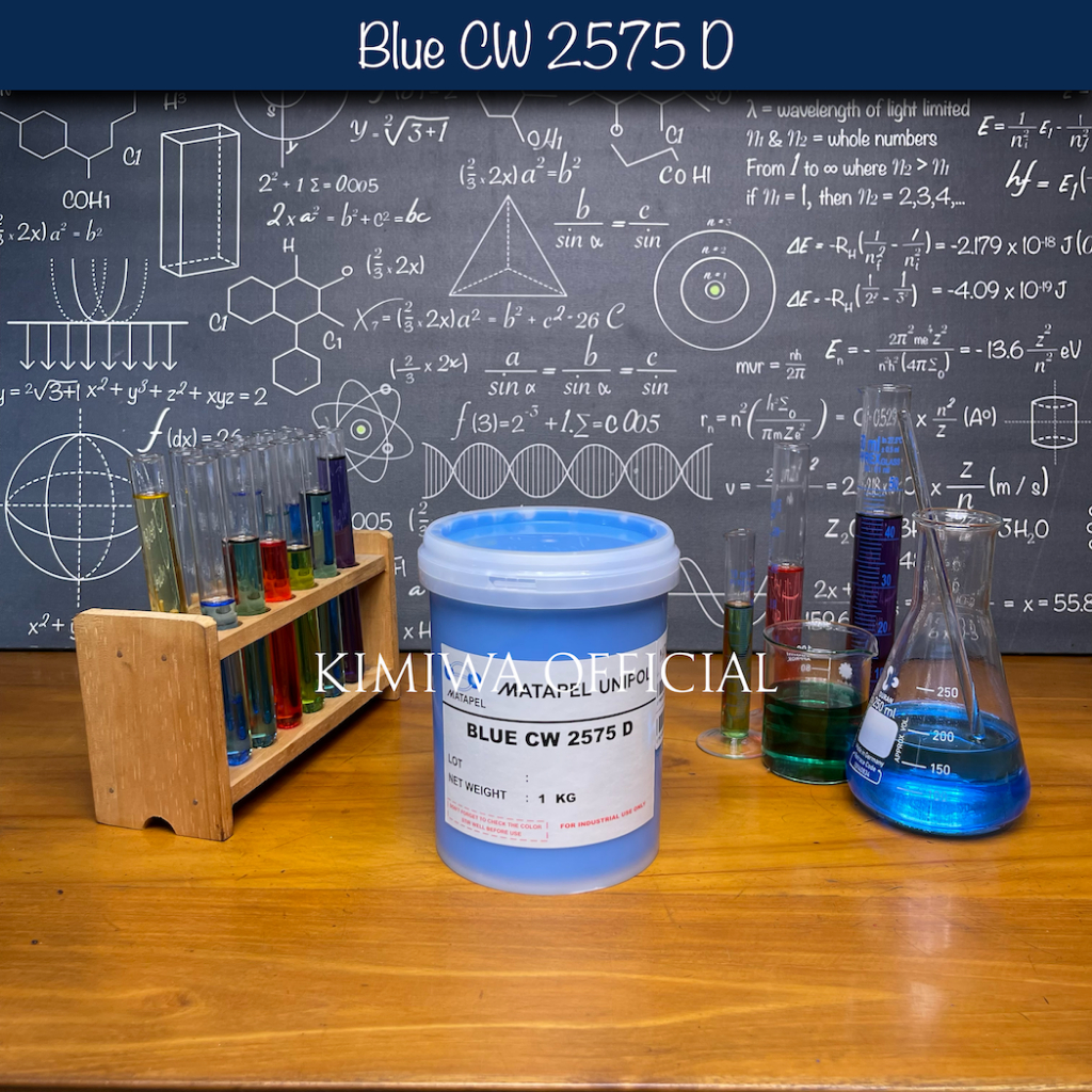 Jual Pigment Blue CW 2575 D Matapel / Pigmen Resin Matapel / Cat Pasta ...