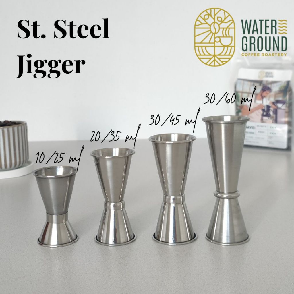Jual Jigger Measurement Cup Stainless Steel Gelas Ukur BEST QUALITY | Shopee Indonesia