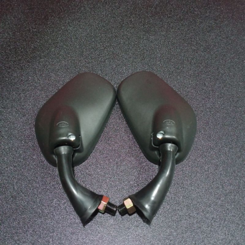 Jual Spion Kaze Besar Gagang Hitam Karet Hitam untuk Motor Honda Yamaha ...