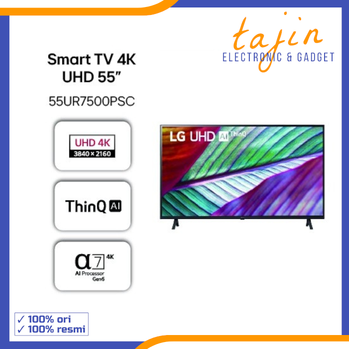 Jual LG 55UR7500PSC Smart TV 55 Inch UHD 4K 55UR7500 - Garansi Resmi ...