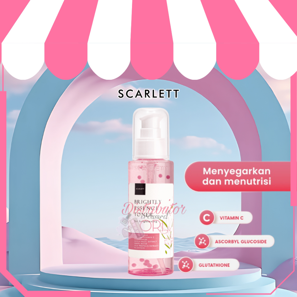 Jual Scarlett Whitening Brightly Essence Toner | SCARLET TONER BRIGHT ...