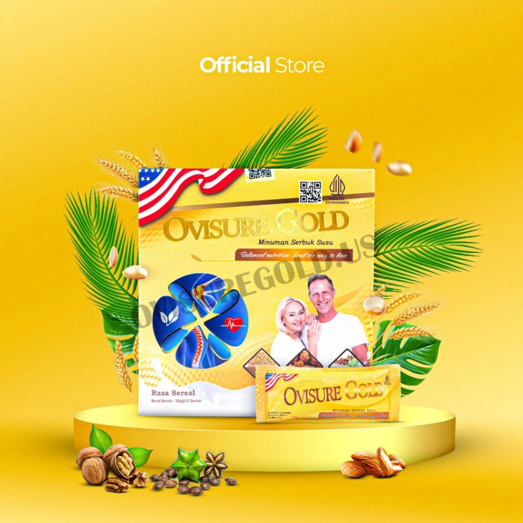 Jual NEW KEMASAN OVISURE GOLD SUSU UNTUK KESEHATAN TULANG DAN SENDI ...