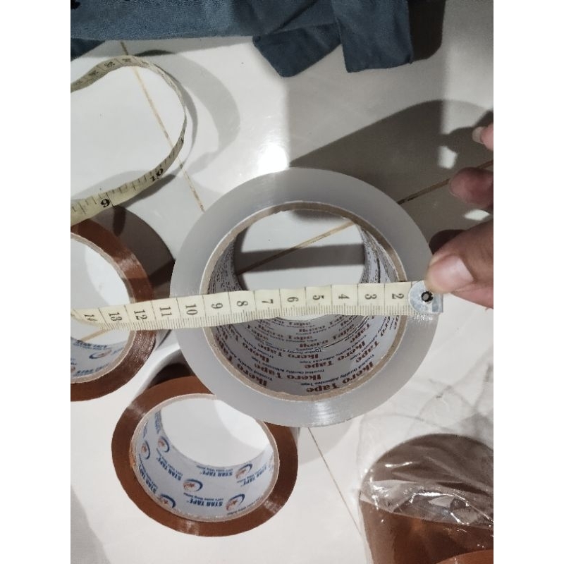 Jual Lakban Isolasi tape bening dan coklat ukuran isolasi tape 2"×100yard , pembelian perbiji ...
