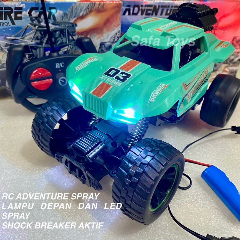Jual Mainan RC Mobil Remote Control Adventure Pioner Spray Scale 1:20 ...