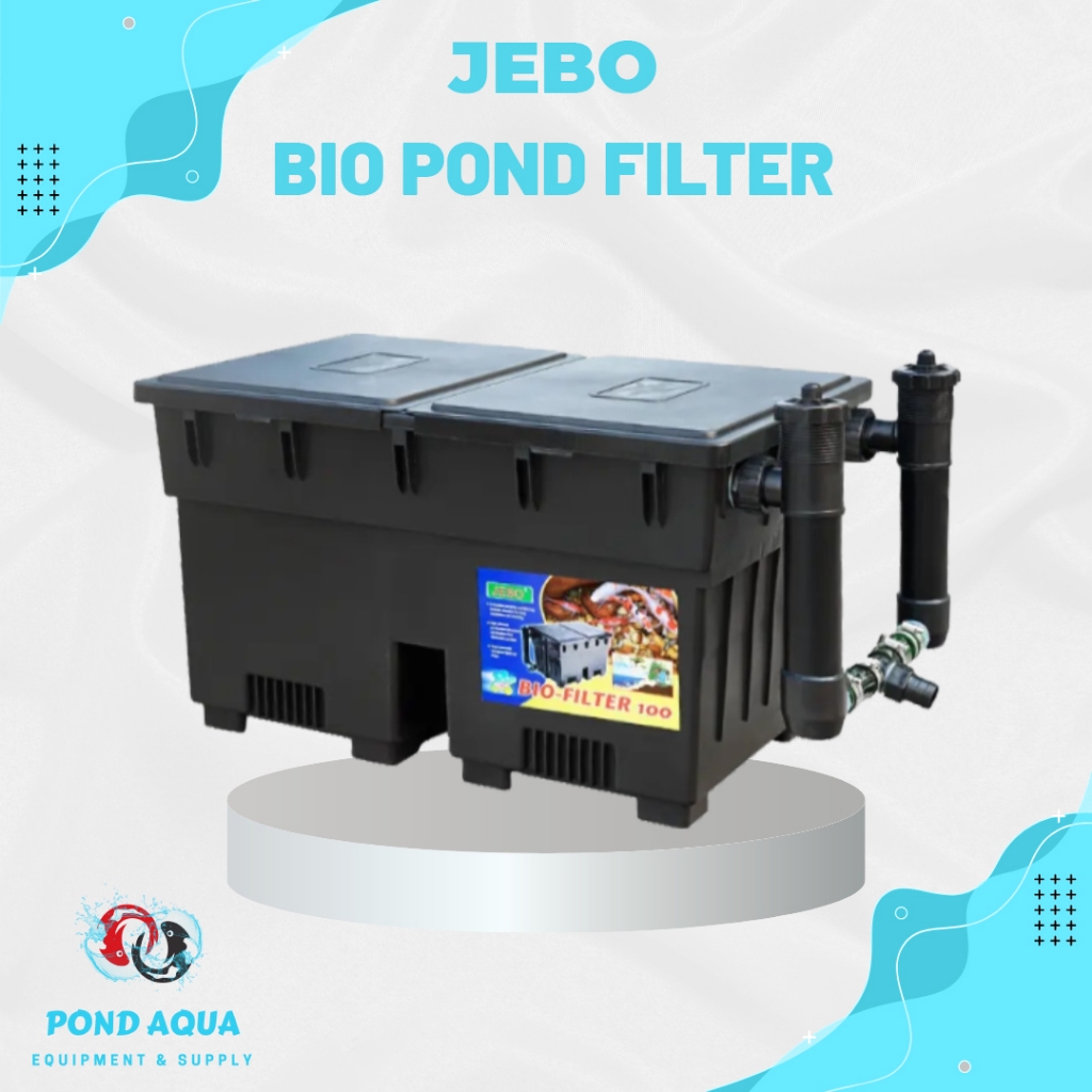 Jual Jebo Bio Filter 100-I With UV 24 Watt Ultraviolet Pond Filter Koi ...