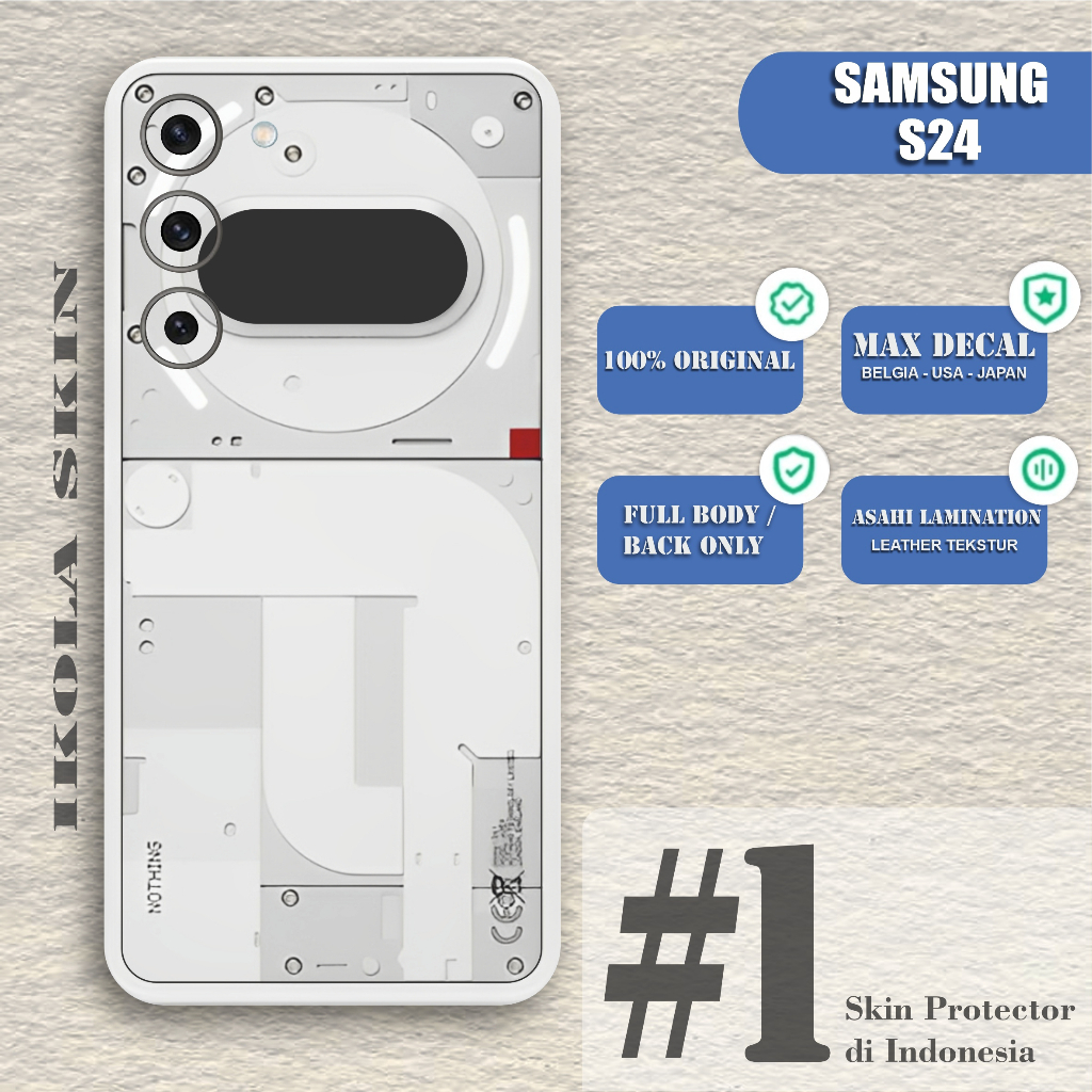 Jual SKIN PROTECTOR / GARSKIN - SAMSUNG S24 FULLBODY / BACK ONLY CUSTOM ...