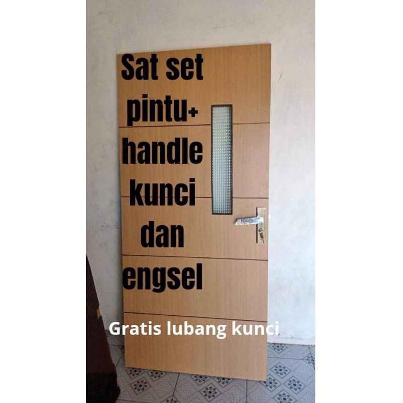 Jual satu set pintu+handle kunci dan engsel | Shopee Indonesia