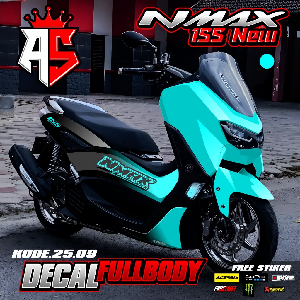 Jual (COD) Decal Sticker FullBody Yamaha Nmax 155 New 2020 2021 2022 ...