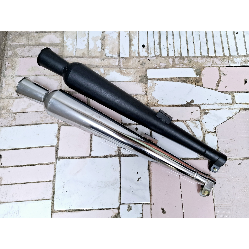 Jual Knalpot Chopper Jokowi Japstyle British Caferacer Bobber Copper ...