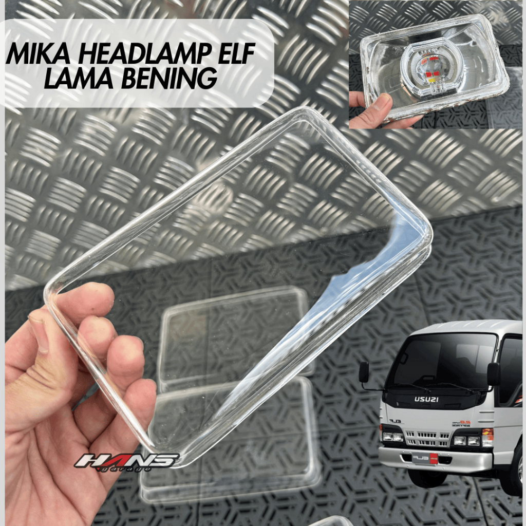 Jual MIKA HEADLAMP ELF LAMA ZEBRA VANTREND ELF KUCING NHR NKR | Shopee ...