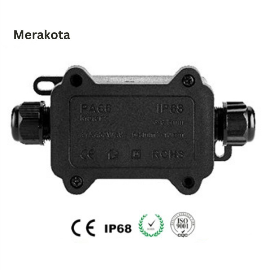 Jual JUNCTION BOX IP66 OUTDOOR waterproof 2 arah 2x3 Pin, 450 V 60A ...