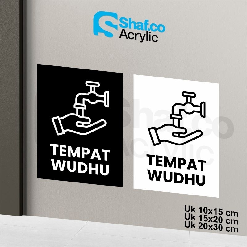 Jual STICKEE TEMPAT WUDHU // STIKER // RAMBU-RAMBU // STICKER | Shopee ...