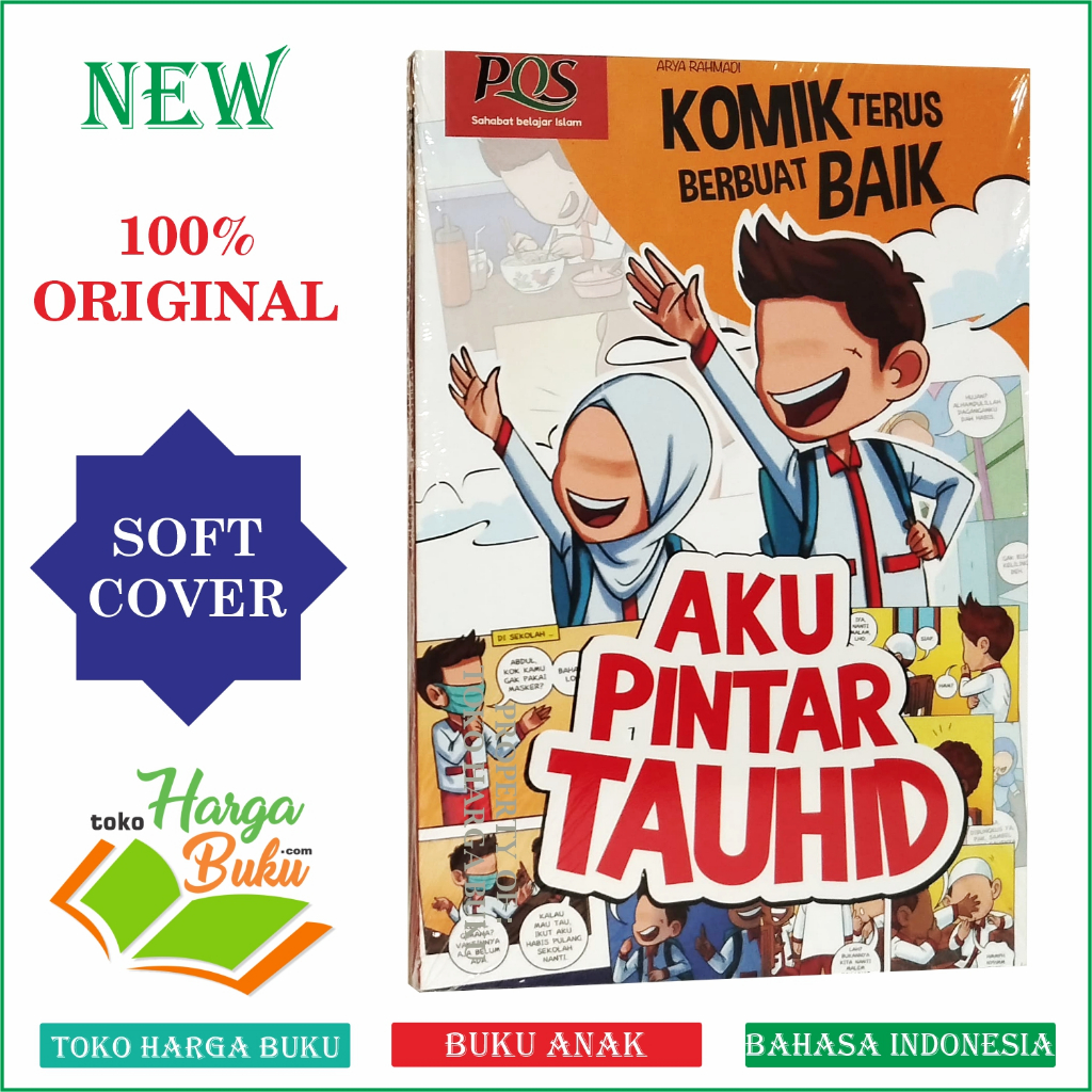 Jual Aku Pintar Tauhid Komik Terus Berbuat Baik Buku Anak Islam FULL ...