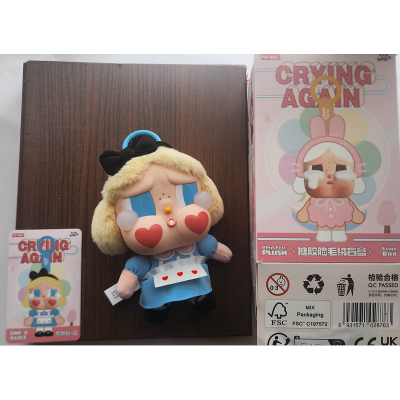 Jual Popmart Crybaby Crying Again Alice | Shopee Indonesia