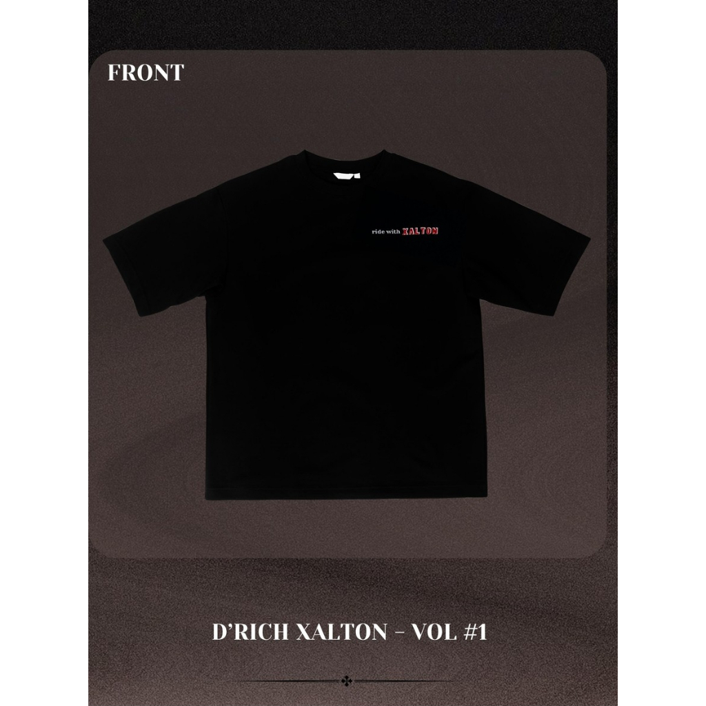 Jual Kaos Boxy Pria D'Rich Xalton Kaos Pria Kaos Distro Kaos Unisex ...