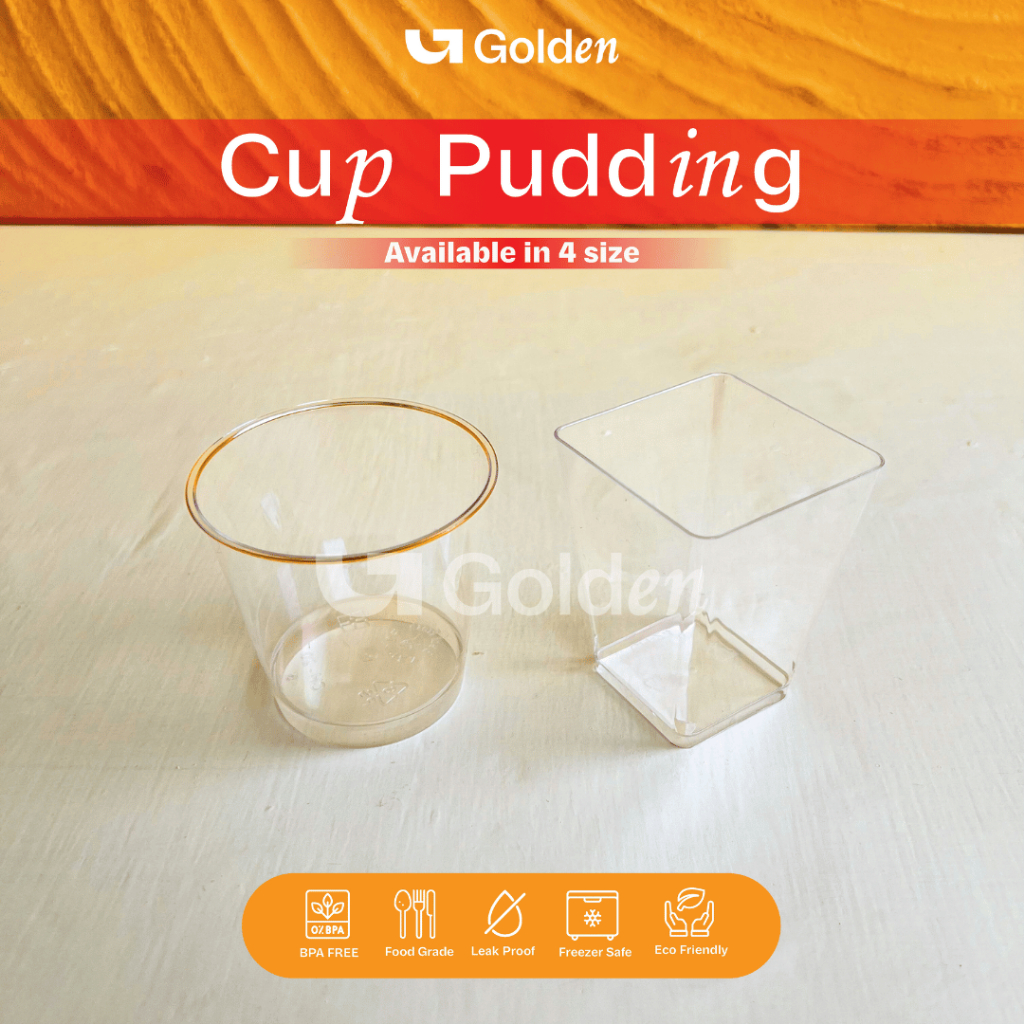 Jual [PCS] Jelly Cup Gelas + Tutup Jelly Puding Agar-agar Tipe CH 20 CH 24 Akrilik Bening Kuat ...