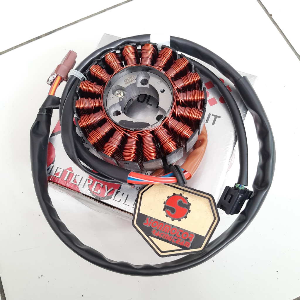 Jual Spool Assy / Spol Spull Komplit / Stator Assy Honda Vario 150 FI 18Lilit Choho 31220-K59 ...