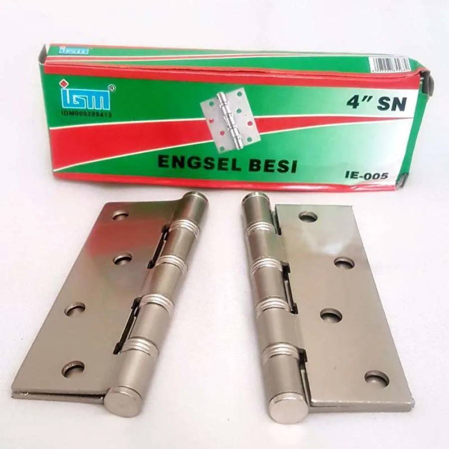 Jual engsel 4 inch engsel pintu rumah merek igm IGM engsel 4" baut 4 ...