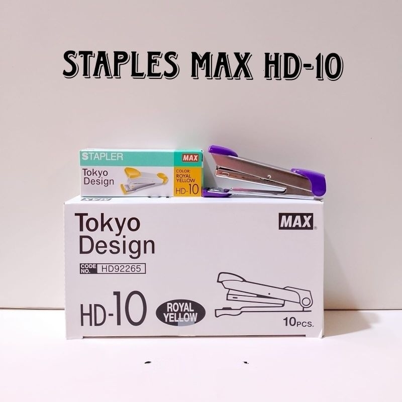 Jual Mesin Staples HD 10 MAX Stapler 1 Pak (10pcs) | Shopee Indonesia