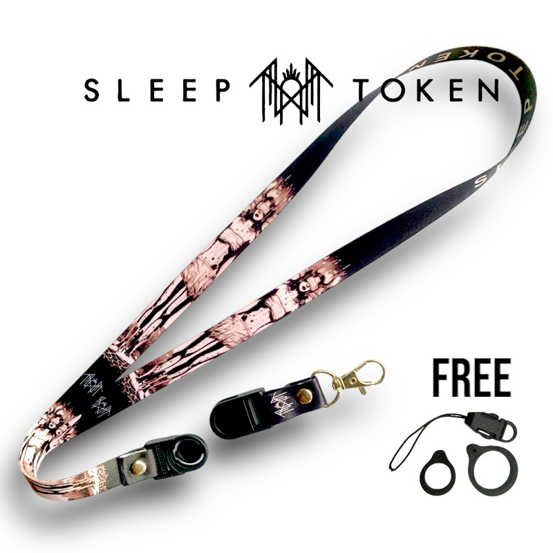 Jual SLEEP TOKEN LANYARD GANTUNGAN HANDPHONE FREE O RING | Shopee Indonesia