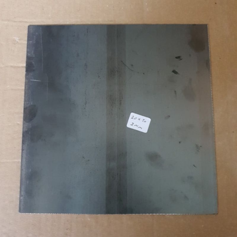 Jual potongan plate besi galvanis 2mm bisa costum lubang potongan ...