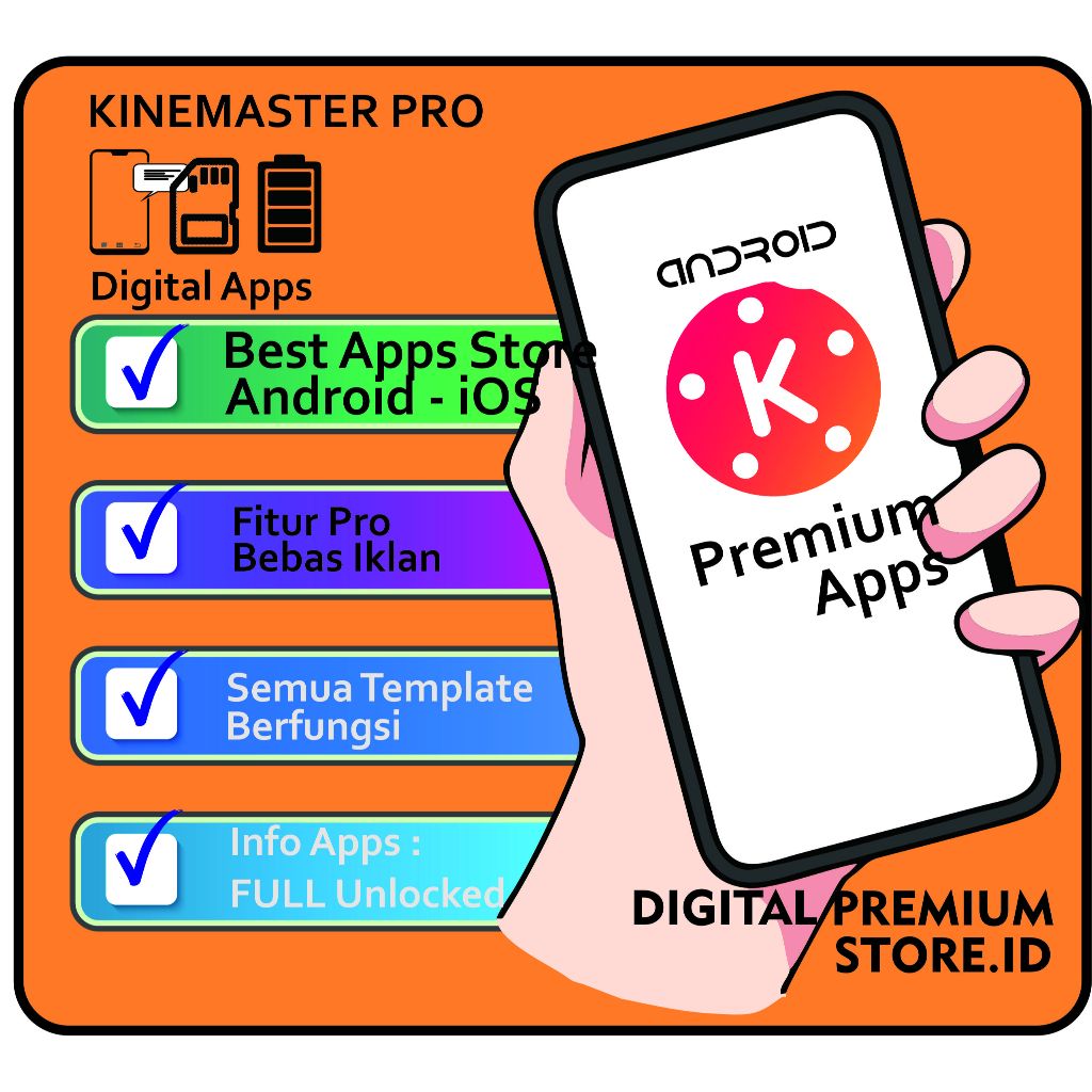 Jual KineMaster: Editor video (Versión Pro) | Shopee Indonesia