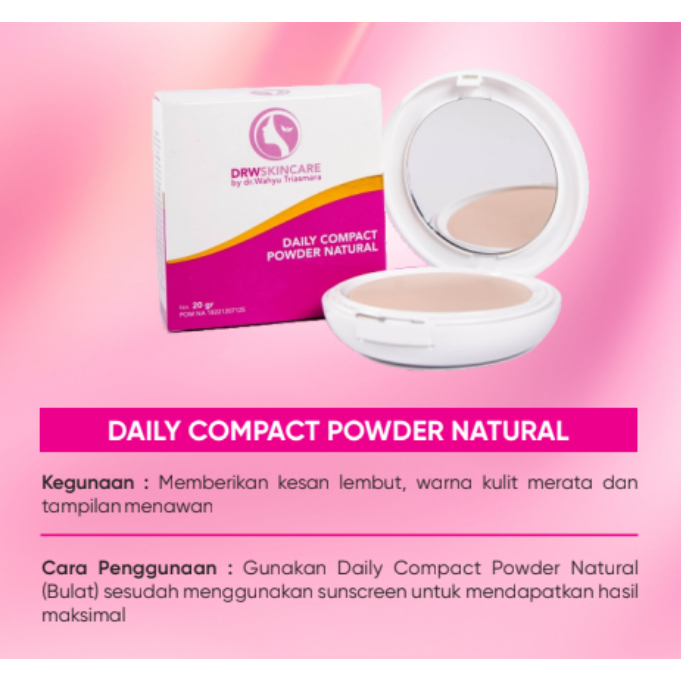 Jual DAILY COMPACT POWDER DRW SKINCARE | Shopee Indonesia