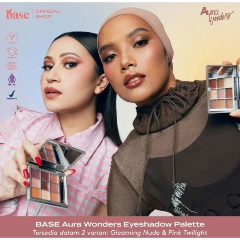 Jual BASE AURA WONDERS EYESHADOW PALETTE | Shopee Indonesia