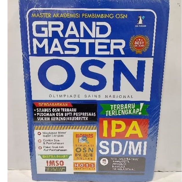 Jual Buku SEKOLAH ORIGINAL GRAND MASTER OSN(Olimpiade Sains Nasional IPA SD/MI) | Shopee Indonesia